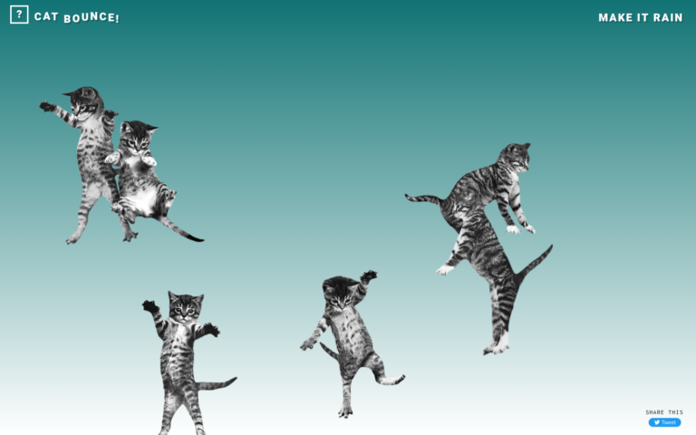 Cat Bounce – Flush Twice